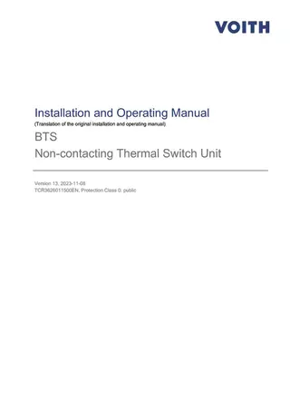 Manuals for hydrodynamic couplings | Voith